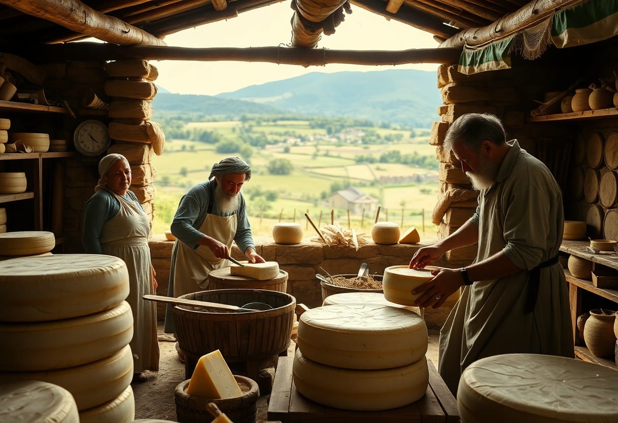 Chi ha inventato il formaggio? Una storia che si perde nella leggenda